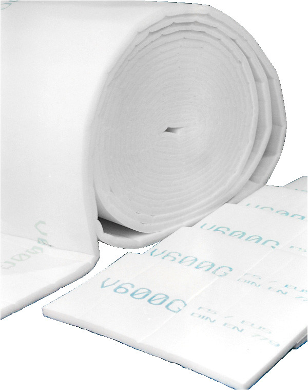 240-500h Long Service Life Coating Booth Filters / Spray Booth Air ...